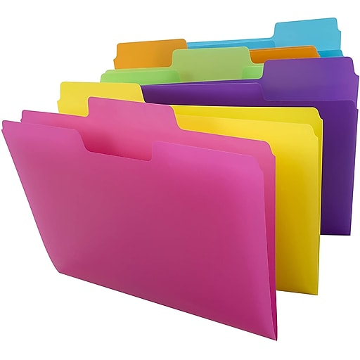 Smead SuperTab File Folder, 1/3-Cut tab, Letter Size, Poly, 18 per Pack ... Smead SuperTab File Folder, 1/3-Cut tab, Letter Size, Poly, 18 per Pack ...