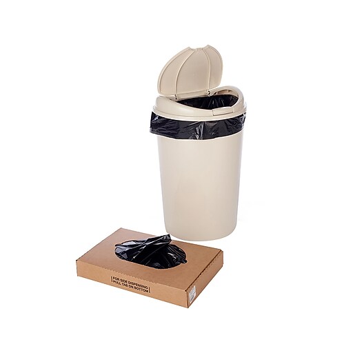 Laddawn Heavyweight -56 Gallon Industrial Trash Bag, 25" x 48", Low ...