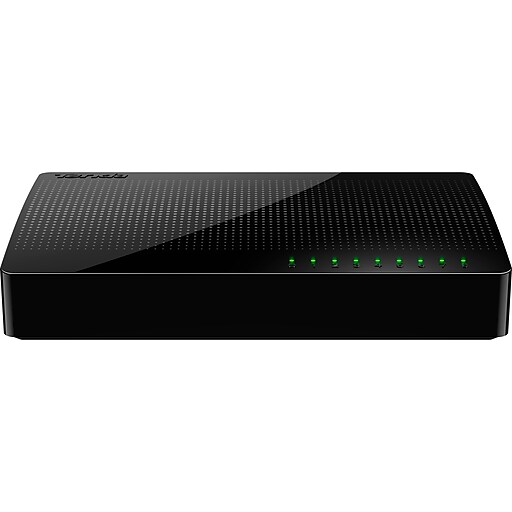 Tenda SG108 8-Port Gigabit Ethernet Unmanaged Switch, 10/100/1000 Mbps ...