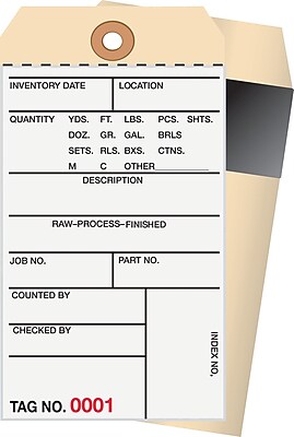 Inventory Tags - Inventory Stickers & Cards - Inspection Tags | Staples®